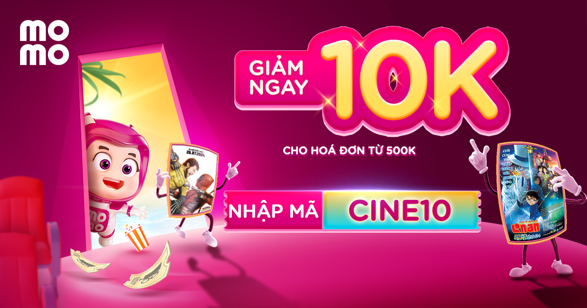 Giảm 10K mua vé xem phim: Thỏa sức khám phá vũ trụ điện ảnh mới toanh ...