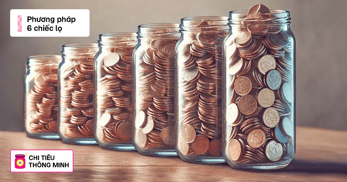 Phương pháp 6 chiếc lọ tài chính: Bí kíp giúp bạn quản lý tài chính ...