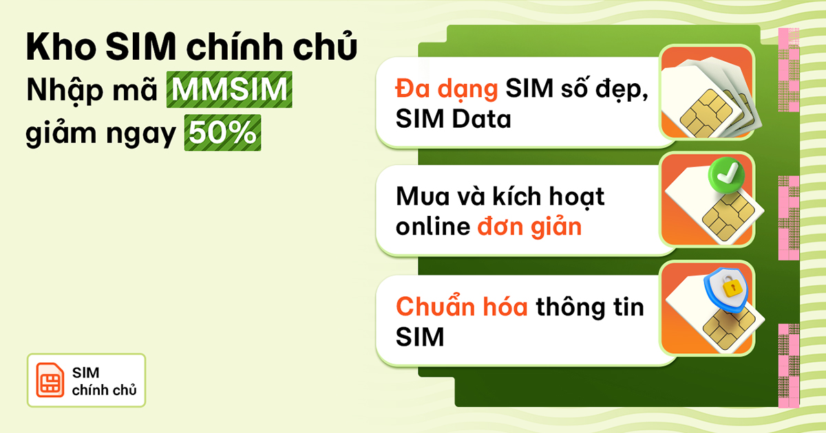 Mua SIM chính chủ dễ như trở bàn tay, vào MoMo là có đủ!