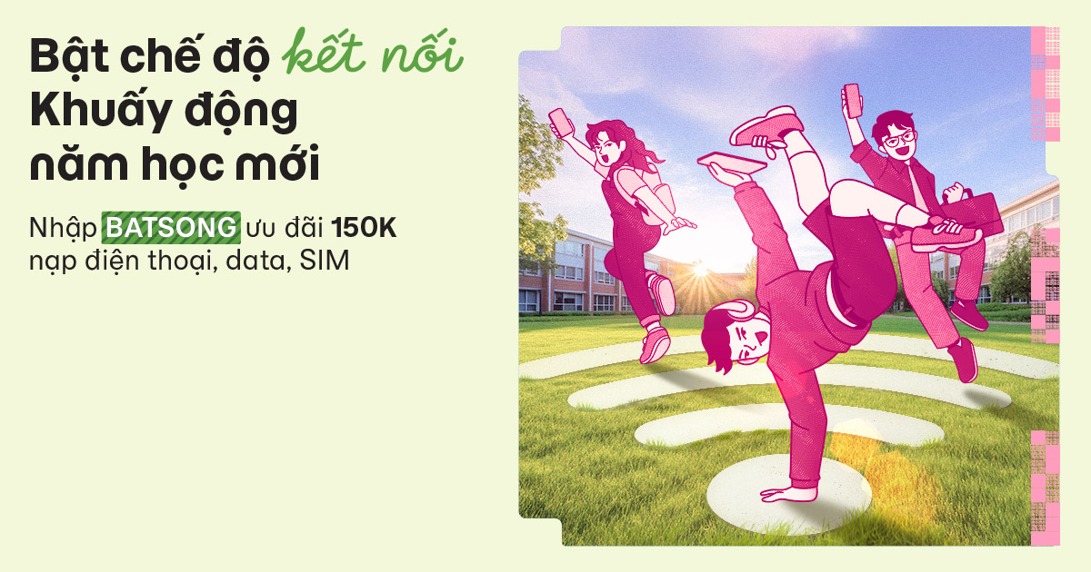 BACK TO SCHOOL – Một cú chạm trên MoMo, bật chế độ kết nối, khuấy động ...