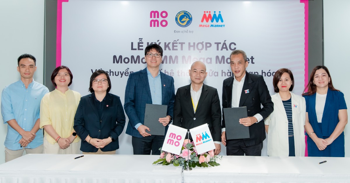 MoMo – MM Mega Market công bố hợp tác chiến lược, mở ra mô hình chuyển ...