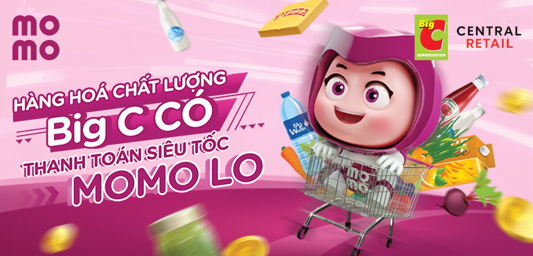 Đến siêu thị Big C trải nghiệm thanh toán 1 giây bằng MoMo