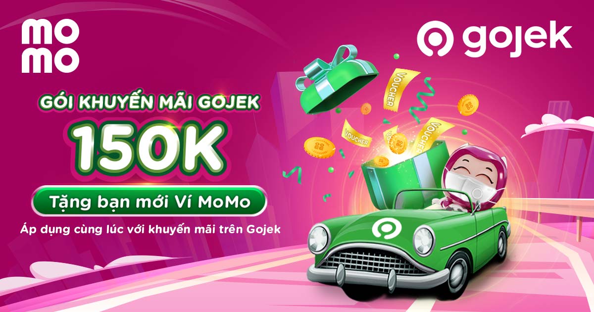 MoMoxGojek - Rinh 6 deal giảm giá cực đỉnh khi nhập mã GOJEK150.