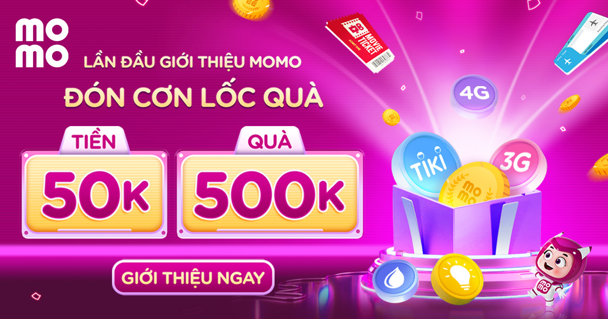 NÓNG NHẤT HÈ NÀY: Lần đầu giới thiệu MoMo, nhận ngay combo TIỀN 50K ...