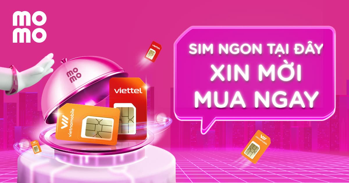 Mua sim chính chủ trên MoMo: Đơn giản, dễ dàng, vô vàn lựa chọn cho dế yêu!