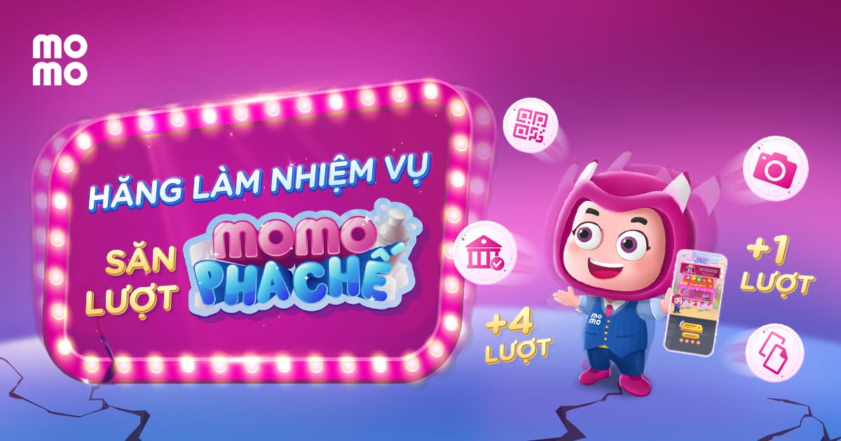 Bật mí bí kíp săn lượt chơi nhận thưởng khủng từ MoMo Pha Chế!
