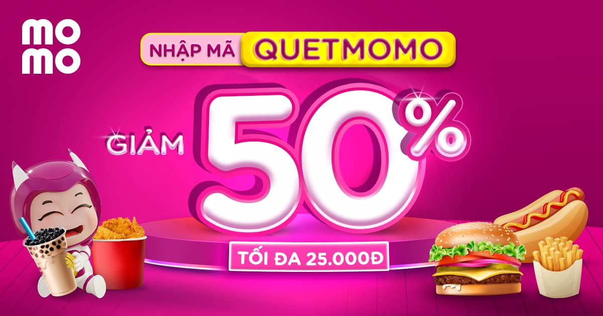 Cùng MoMo nâng cao doanh số cho cửa hàng của bạn: Nhập mã QUEt MoMo ...