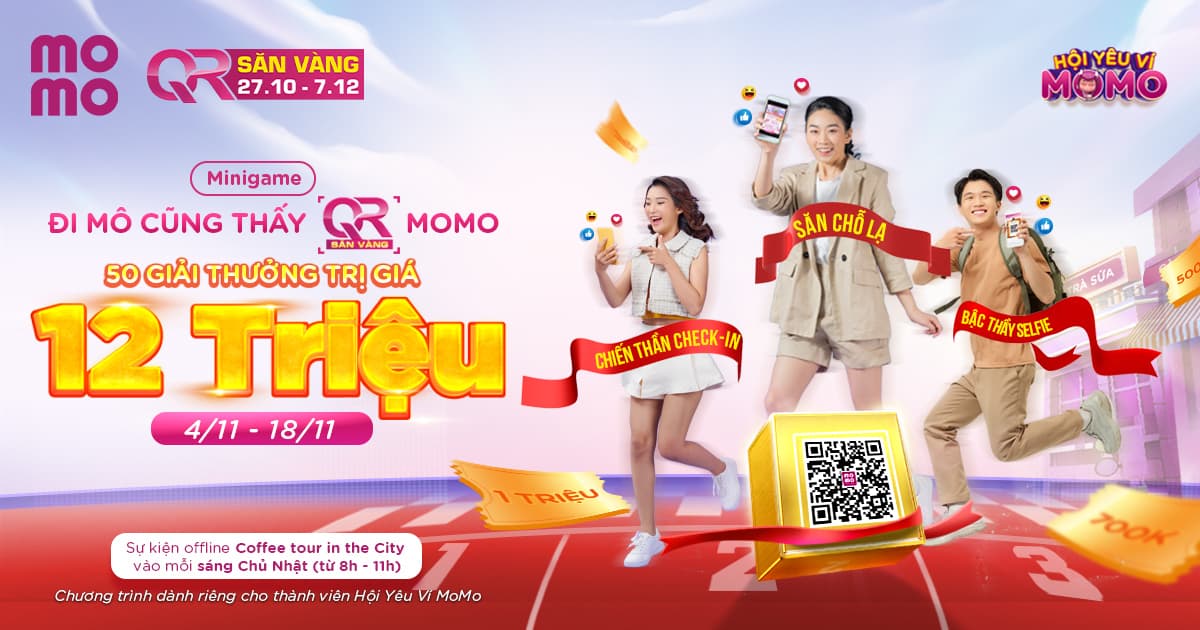 Minigame: Đi Mô cũng thấy QR MoMo