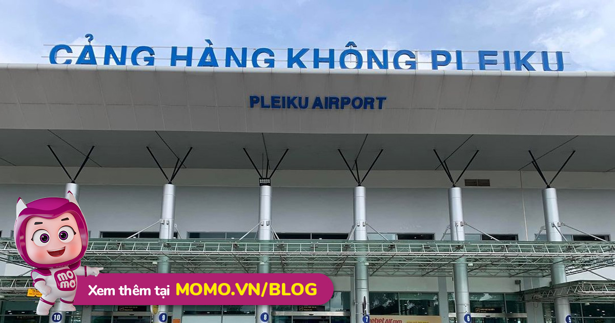 Cùng MoMo bỏ túi những thông tin hữu ích về sân bay Pleiku