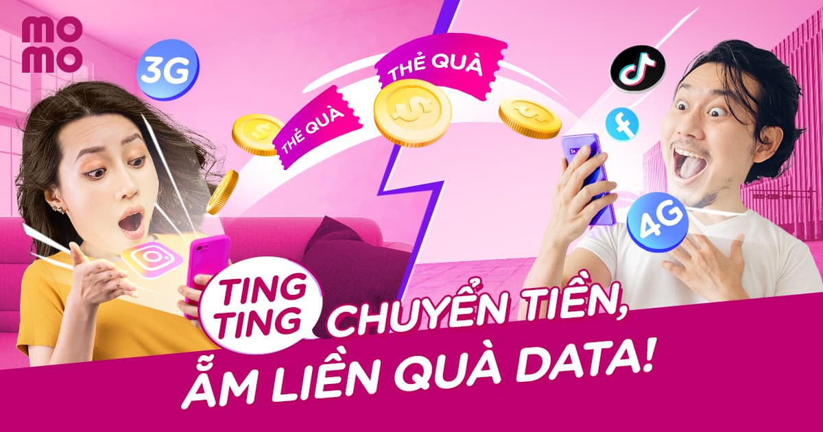 Ting ting chuyển tiền cho nhau, chàng - nàng ôm Combo quà Data siêu ...
