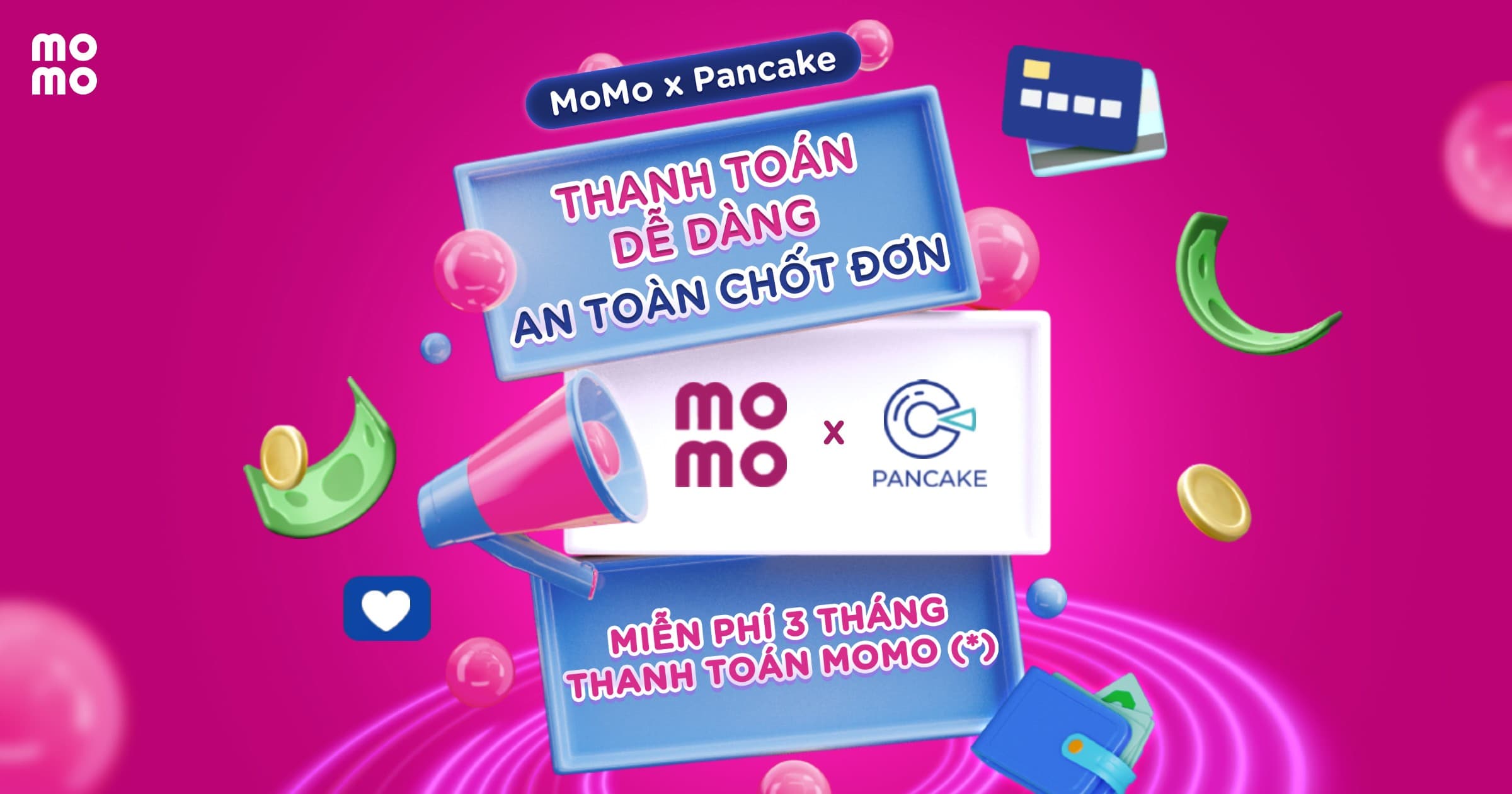 Đa dạng thanh toán, quản lý bán hàng hiệu quả cùng MoMo và Pancake
