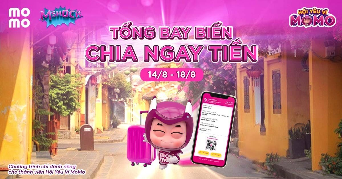 Minigame “Tống bay biến - Chia ngay tiền”: Check-in “Quầy vé tống biến”, cùng chia đến 6 triệu