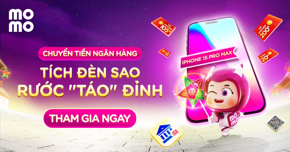 Vui Trung thu: Rinh nóng iPhone 15 Pro Max cùng MoMo tại Tích đèn sao ...