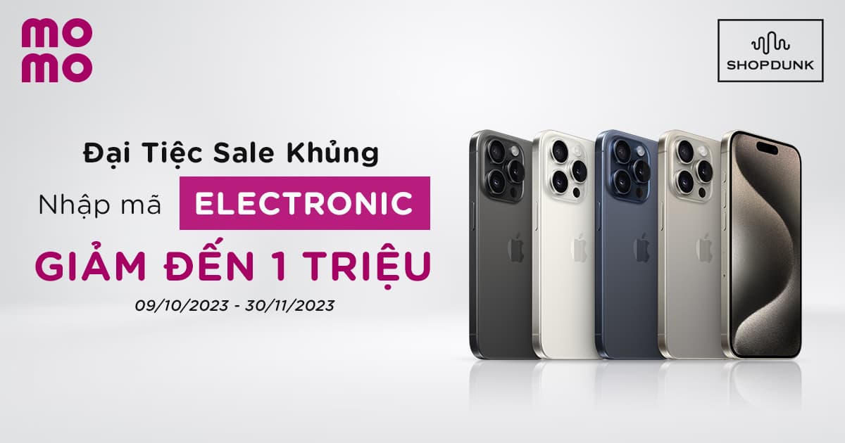 Deal Apple bùng nổ, thanh toán MoMo giảm tới 1 triệu đồng!