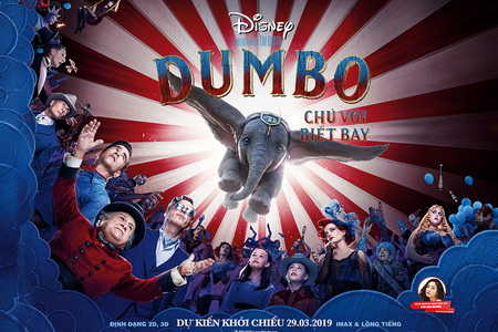 Phim Dumbo: Chú Voi Biết Bay - Thông tin lịch chiếu, giá vé
