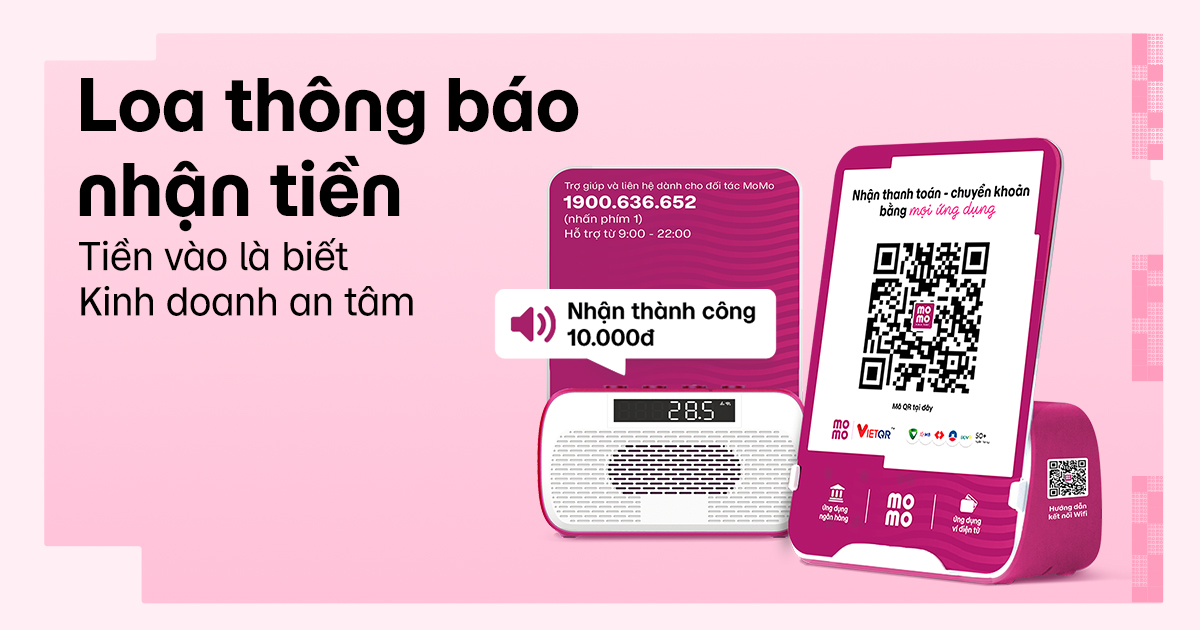 Loa thông báo chuyển khoản MoMo: Trợ thủ đắc lực cho mọi cửa hàng