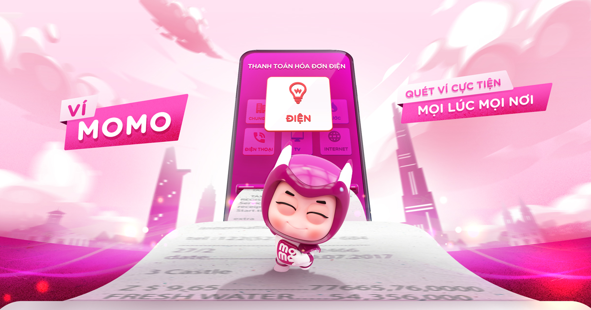 Thanh toán tiền điện Online - Đóng Tiền Điện bằng App MoMo