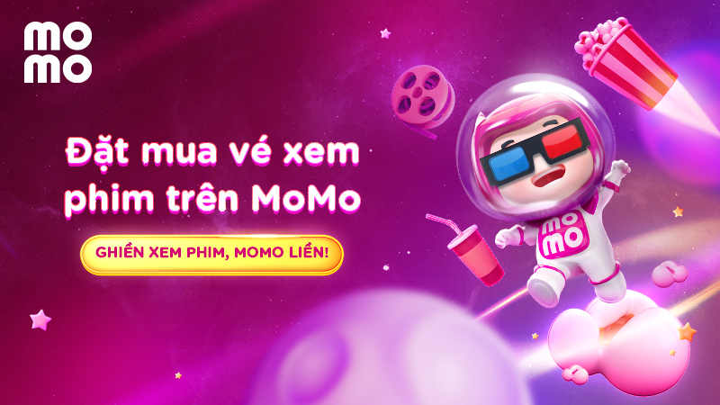 Đặt mua vé xem phim online ngay trên MoMo