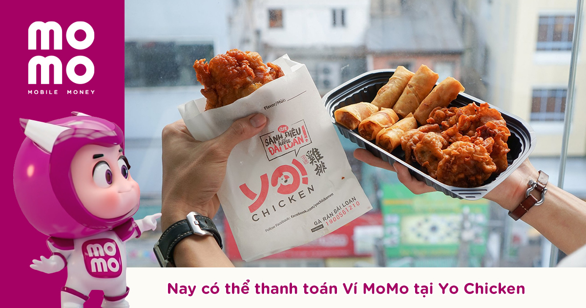 Thanh toán Yo! Chicken bằng Ví MoMo