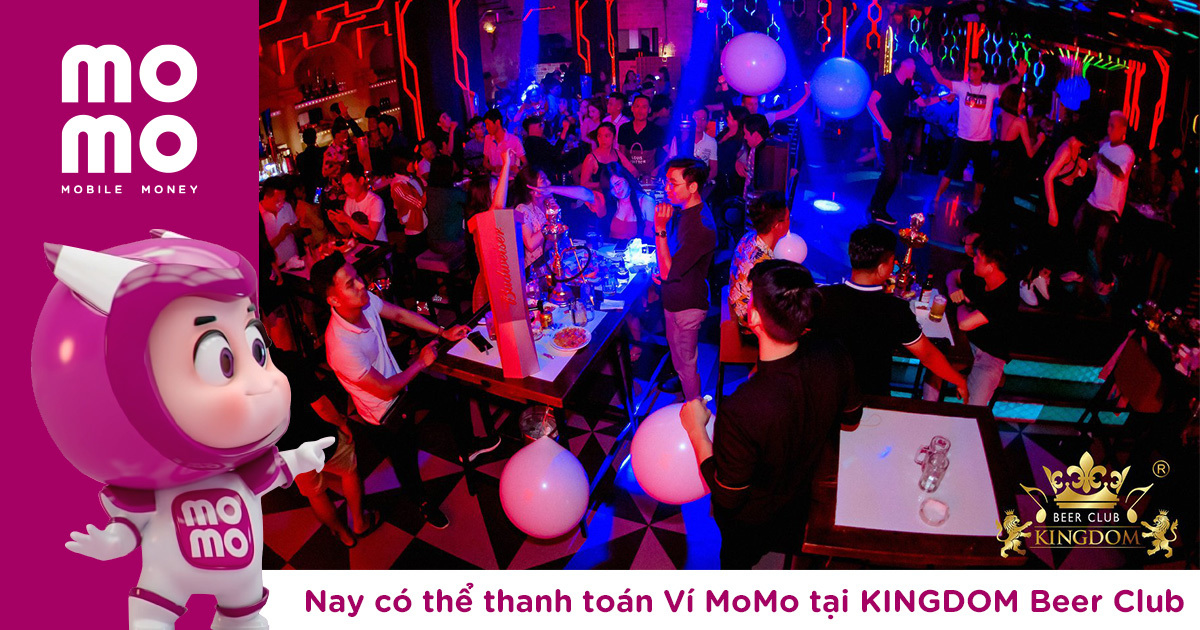 Thanh toán tại Kingdom Beer Club bằng Ví MoMo